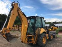 China 6 Cylinders Low Hours Used Cat Backhoe Loader 420e Caterpillar Backhoe for sale