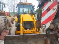 China JCB 3CX Used Tractor Loader Backhoe With Free Spare Parts 8414.2kg for sale