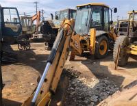 China Extended Used Backhoe Loader 3cx 4cx With 1 Year Warranty for sale