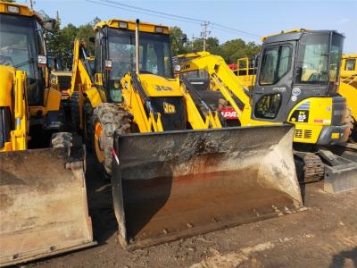 China Very Well Maintenance Used Jcb Backhoe Loader 4cx  8 Ton Front Discharge for sale