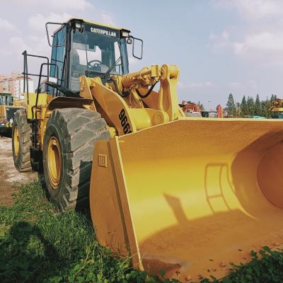China Secondhand Front Loader Original Cat 966g Used Wheel Loader 23t Equiprmnt Made in USA for sale