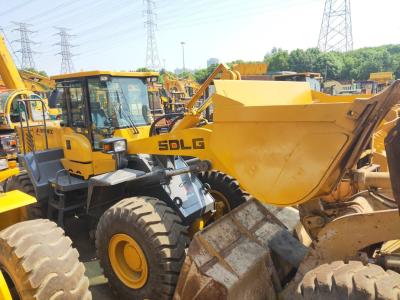 China Used Origin China High Efficiency Construction Wheel Loader Sdlg LG956, Secondhand Very New Low Hours Sdlg Front Loader LG956 LG953 LG936 Payloader on Sale for sale
