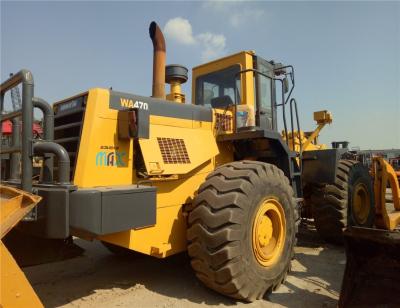 China Original Japan Manufactured Komatsu 22ton Wa470 Construction Used Wheel Loader in Good Condition for Sale, Used Komatsu Front Wheel Loader, Wa500 on Sale for sale