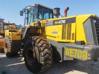 China Japan Used Komatsu 23ton Wa470-6 Construction Used Wheel Loader in Good Condition for Sale, Secondhand Komatsu Front Wheel Loader Wa450, Wa470-3, Wa500 on Sale for sale