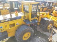 China Made in Japan Komatsu 22ton Used Wa470-3 Construction Used Wheel Loader in Good Condition for Sale, Used Komatsu Front Wheel Loader Wa420, Wa450, Wa500 on Sale for sale