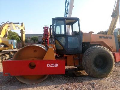 China Used Origin Sweden 10 Ton Single Drum Road Roller Dynapac Ca251d on Sale, High Quality Low Price Dynapac Soil Compactor Ca251d Ca301d on Promotion for sale