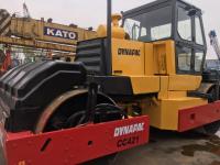 China 12 Ton Double Drum Dynapac Cc421 Road Roller Used Vibratory Compactor Dynapac Cc211 Cc421 for sale