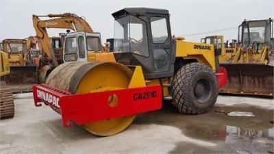China Used Vibrating Roller Dynapac Ca251d Dynapac Vibrator Road Roller Ca251d Ca25D Ca30d, Used Road Roller Vibrator Compactor for sale