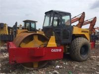 China Cheap Used Dynapac Ca251d Ca35D Ca301d Ca25D Road Roller Used Double Drum Tire Roller Vibratory Roller for sale