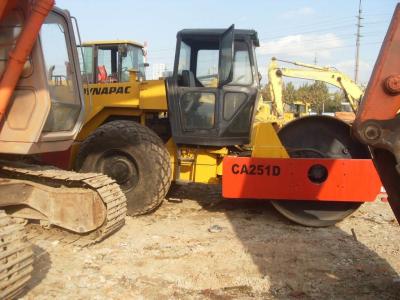 China Used Dynapac Road Roller Compactor Machine Ca251d Dynapac Double Vibratory Ca251d Ca301d Second Hand Used Road Roller Low Price for sale