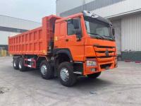 China Used Dump Truck HOWO 375 8*4 LHD, Used HOWO 371 12 Wheels Secondhand Sinotruk China Brand Made in 2020 for sale
