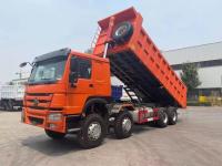 China Used Dump Truck HOWO 375 8*4 LHD, Used HOWO 371 12 Wheels Secondhand Sinotruk China Brand Made in 2020 for sale