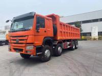 China Used Dump Truck HOWO 375 8*4 LHD, Used HOWO 371 12 Wheels Secondhand Sinotruk China Brand Made in 2020 for sale