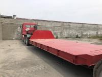 China Used China No1 Domestic Brand Sitaier D7b 3 Axles Flat Bed Trailer Zz4253V3241e1bn in Perfect Working Condition with Reasonable Price, Secondhand Lowbed on Sale for sale