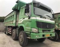 China Used HOWO Dump Truck Original Paint. Secondhand HOWO 8*4 375HP Dump Truck on Sale for sale
