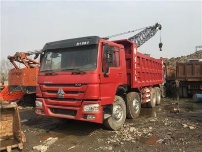 China Used Sinotruk Dump Truck HOWO 12 Tires 8&times; 4 Tipper Truck 340HP on Promotion for sale