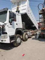 China Used High Quality HOWO 8&times; 4 Dump Truck, Sinotruk 12 Tires Tipper Truck HOWO 375HP Hot Sale for sale