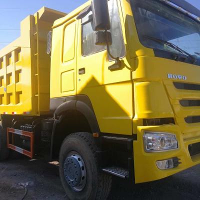 China Hot Sale Good Quality 375HP 375HP 6*4 10 Wheels Used HOWO Dump Truck Tipper Truck for African Market for sale