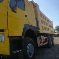 China Hot Sale Good Quality 375HP 375HP 6*4 10 Wheels Used HOWO Dump Truck Tipper Truck for African Market for sale