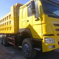 China Hot Sale Good Quality 375HP 375HP 6*4 10 Wheels Used HOWO Dump Truck Tipper Truck for African Market for sale