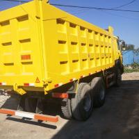 China Hot Sale Good Quality 375HP 375HP 6*4 10 Wheels Used HOWO Dump Truck Tipper Truck for African Market for sale