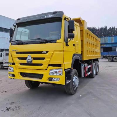 China Used Famous Brand Sinotruk HOWO 6&times; 4 Tipper Truck, Secondhand High Quality HOWO 375HP Dump Truck Hot Sale for sale