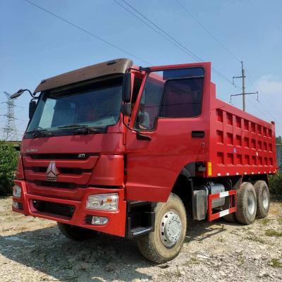 China Used HOWO 371HP 10 Tires Dump Truck on Sale, Secondhand Sinotruk 6&times; 4 Tipper Truck HOWO 371with One Year Warranty for sale