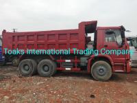 China High Performance HOWO 10 Wheel Used Dumper Truck Manual Transmission for sale