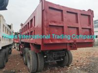 China High Performance HOWO 10 Wheel Used Dumper Truck Manual Transmission for sale