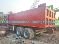 China Used  15 Ton Dump Truck Sinotruk Tipper Truck HOWO 375 Horsepower On Promotion for sale