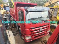China Famous Brand Popular In Africa Used HOWO Second Hand Tipper Truck 6-9 Seats for sale