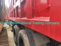 China Famous Brand Popular In Africa Used HOWO Second Hand Tipper Truck 6-9 Seats for sale