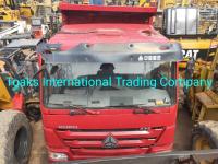 China Famous Brand Popular In Africa Used HOWO Second Hand Tipper Truck 6-9 Seats for sale