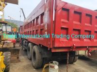 China Manual Transmission  Used Dump Truck 8 Times 6 Times Good Condition for sale