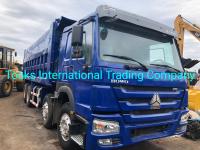 China Tubeless Tire Used HOWO 3 Axle Dump Truck Used 12 Wheel Tipper for sale