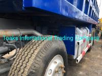 China Tubeless Tire Used HOWO 3 Axle Dump Truck Used 12 Wheel Tipper for sale