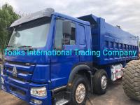 China Tubeless Tire Used HOWO 3 Axle Dump Truck Used 12 Wheel Tipper for sale