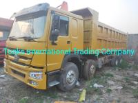 China 351-450hp Used HOWO Tipper Truck 4 Type In Stock Front Lifting Style for sale