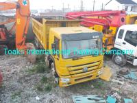 China 351-450hp Used HOWO Tipper Truck 4 Type In Stock Front Lifting Style for sale