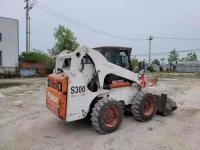 China Second Hand Skid Steer Loader Original Bobcat S300 Mini Front Loader for sale