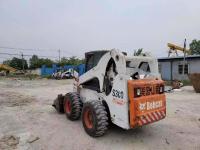China Second Hand Skid Steer Loader Original Bobcat S300 Mini Front Loader for sale