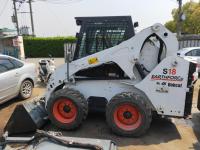 China 2.67Ton Used Skid Steer Loader Second Hand Bobcat Skid Steer Loader S18 48.81HP for sale