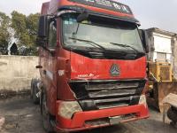 China Excellent Working Condition Tractor Trailer Head HOWO-A7 420HP 101km/H for sale