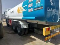 China 10wheels  Used Water Tanker Truck HOWO 371 Trailer Head 2 Boxes Fuel Tank for sale