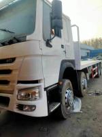 China 10wheels  Used Water Tanker Truck HOWO 371 Trailer Head 2 Boxes Fuel Tank for sale