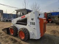 China Secondhand 100% Original Bobcat S160 Skid Steer Loader With 0.4m3 Bucket for sale