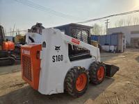 China Secondhand 100% Original Bobcat S160 Skid Steer Loader With 0.4m3 Bucket for sale