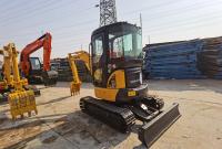 China Used Komatsu PC35mr Secondhand Original 3.5t Mini Crawler Excavator Japanese Brand Small Size for sale