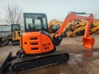 China Japan Used Most Popular Hitachi Mini Excavator Zx55UR, Secondhand 5.5 Ton Track Digger Hitachi Zx5 for sale