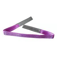 China Polyester Double Eye Flat Lifting Webbing Sling for Lifting or Paper Industry for sale